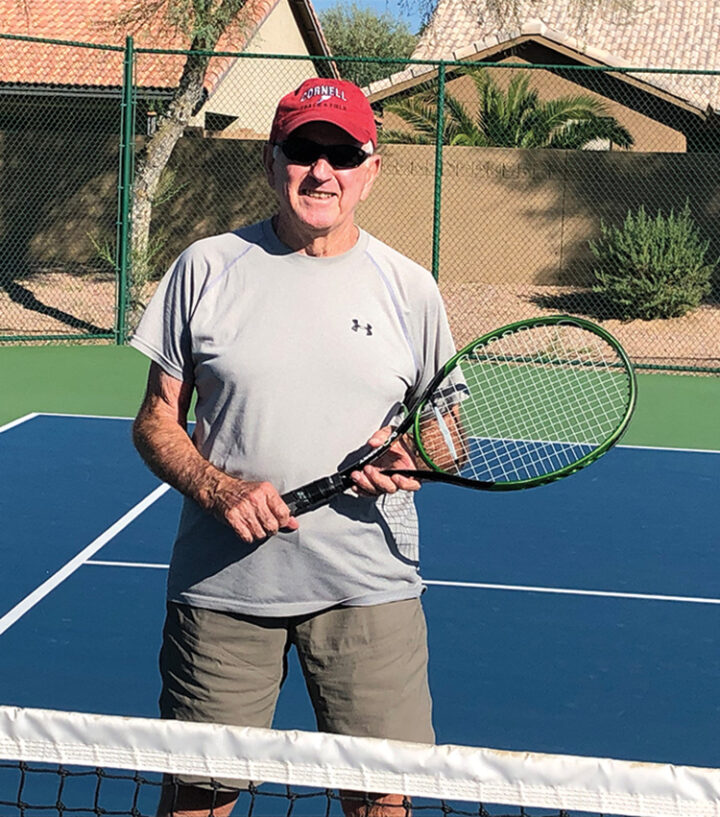 Tennis Player of the Month Colonel Lou Tronzo, USAF, Retired ...
