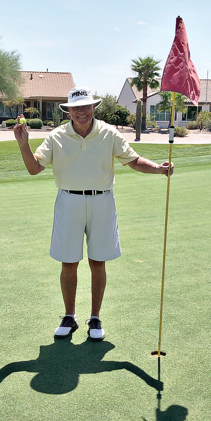 Arnie Lawrence Makes a Hole-In-One After Prophecy – PebbleCreek Post