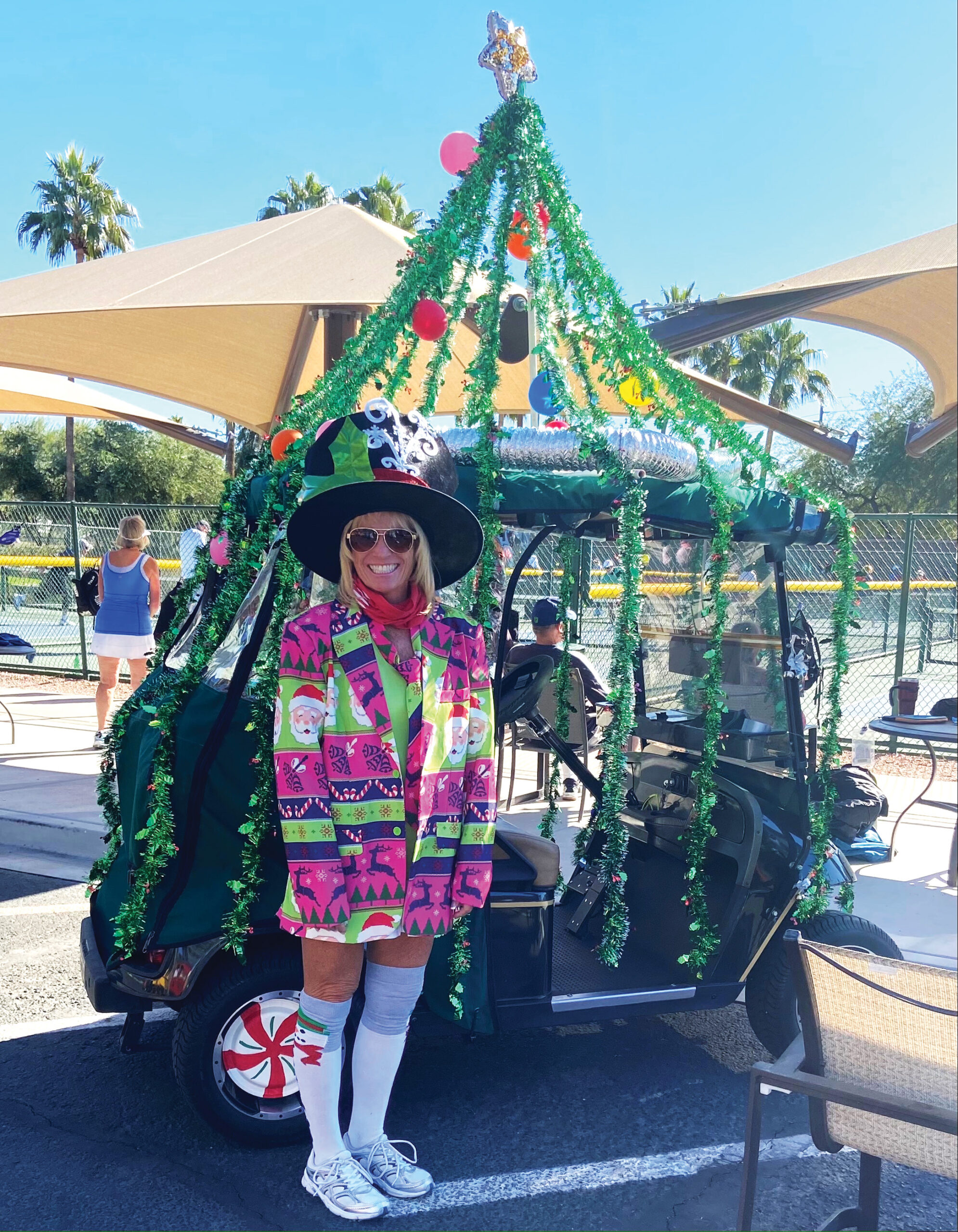 Pickleball Players Bring Cheer During the Holiday Season – PebbleCreek Post