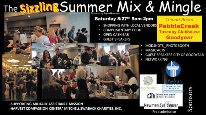 The Sizzling Summer Mix & Mingle – August 27 – PebbleCreek Post